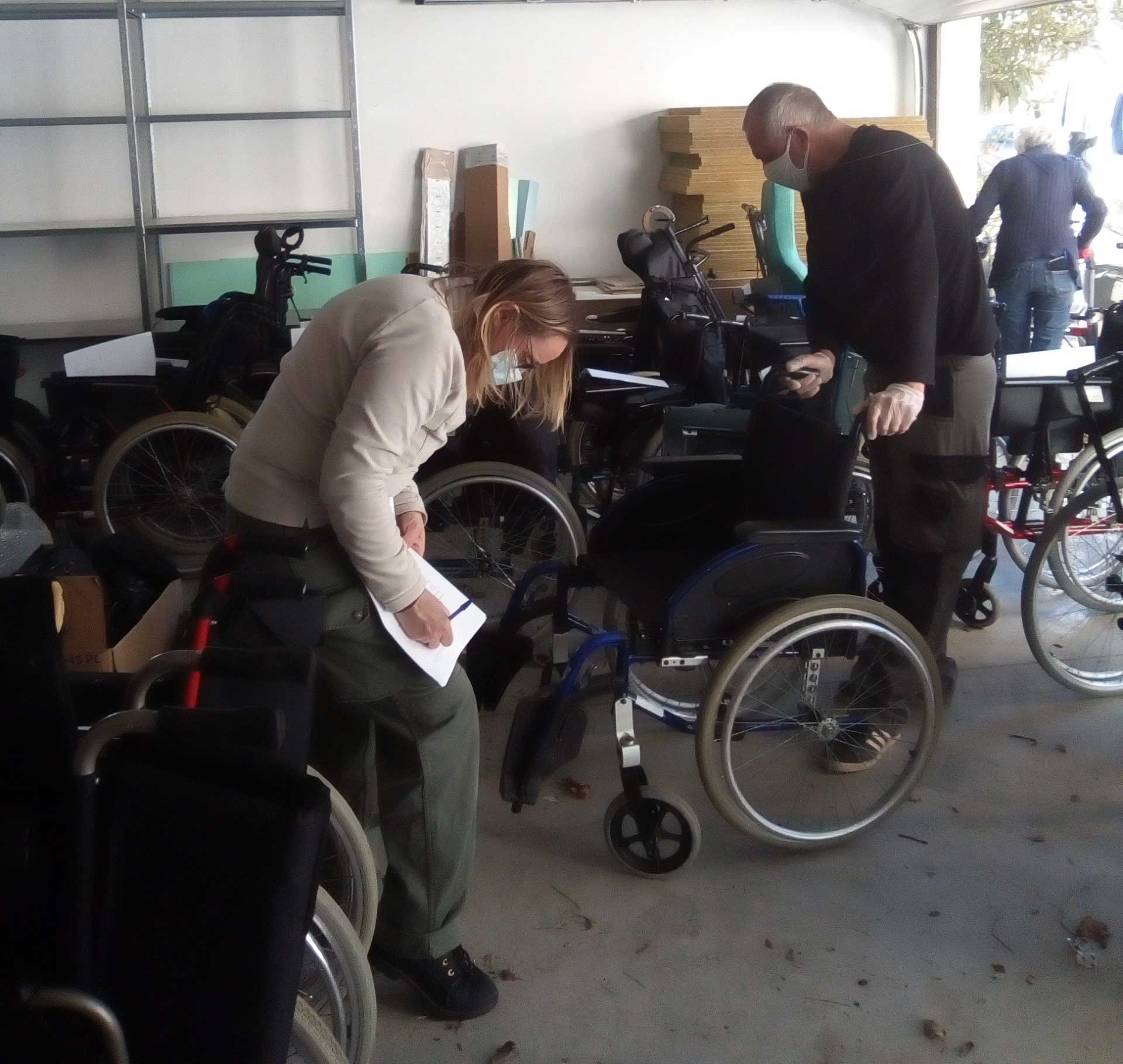 Chantiers d’insertion et maintenance d'aides techniques sur site